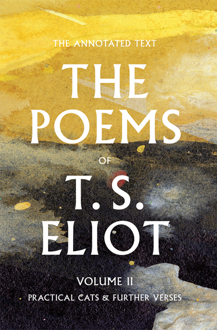 Ts Eliot Book