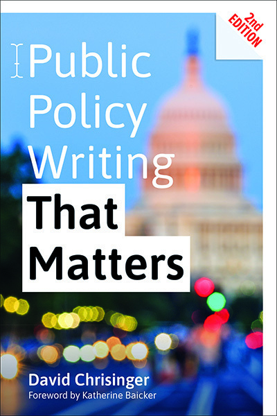 Public Policy Writing That Matters | Hopkins Press