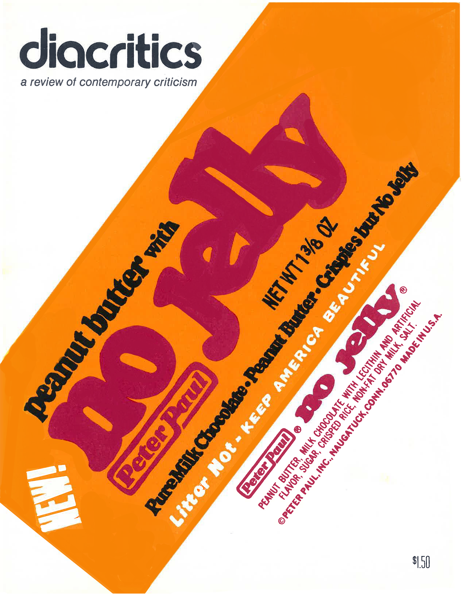 50 Years of Provocative Diacritics Covers | Hopkins Press