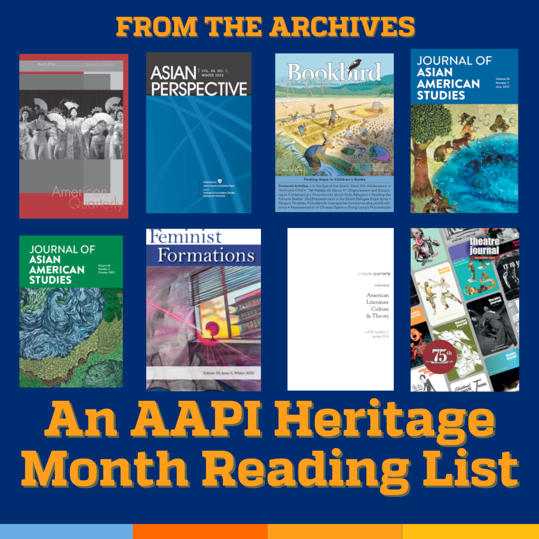 From the Archives: An AAPI Heritage Month Reading List | Hopkins Press