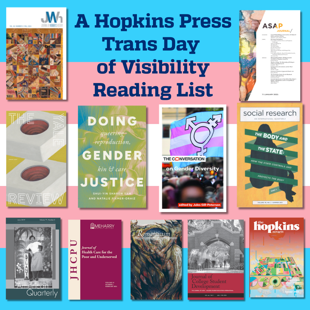 A Trans Day of Visibility Reading List | Hopkins Press