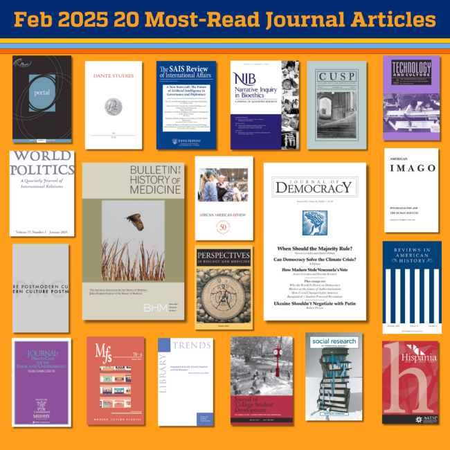 The 20 Most-Read Articles of 2024 | Hopkins Press